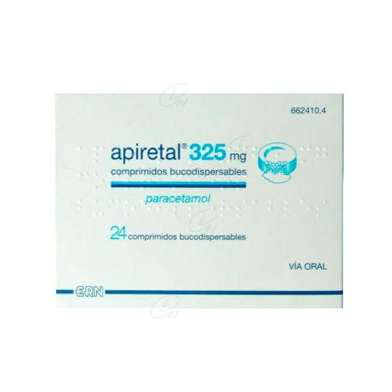Apiretal 325 Mg Comprimidos Bucodispersables, 24 Comprimidos — Mi ...