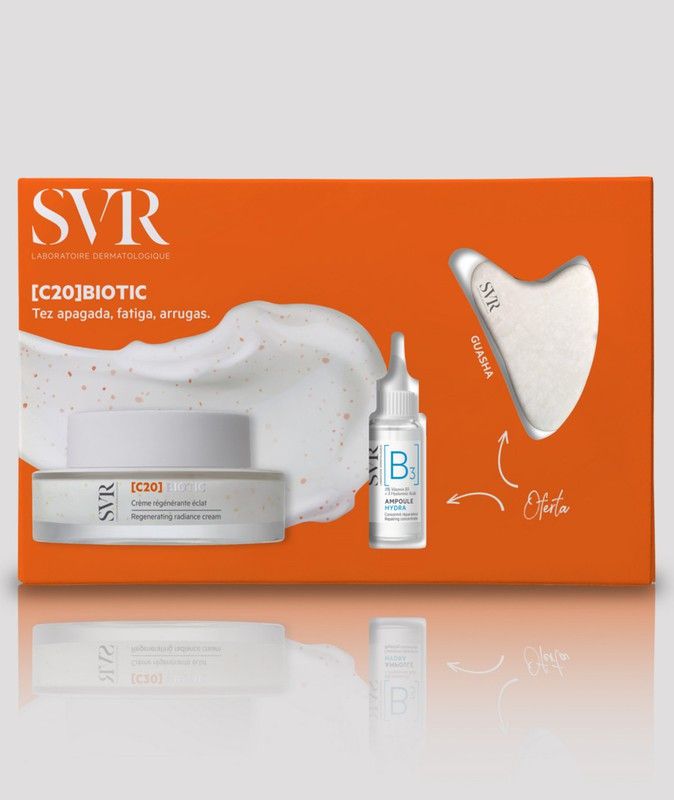 Crema c20 Biotic , ampoule hydra y piedra guasha para orevenir y ...